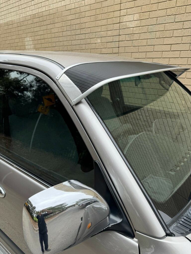 Mitsubishi Pajero NH-NJ 1990-1999 Mesh Windscreen Sunvisor - Roof Rack ...