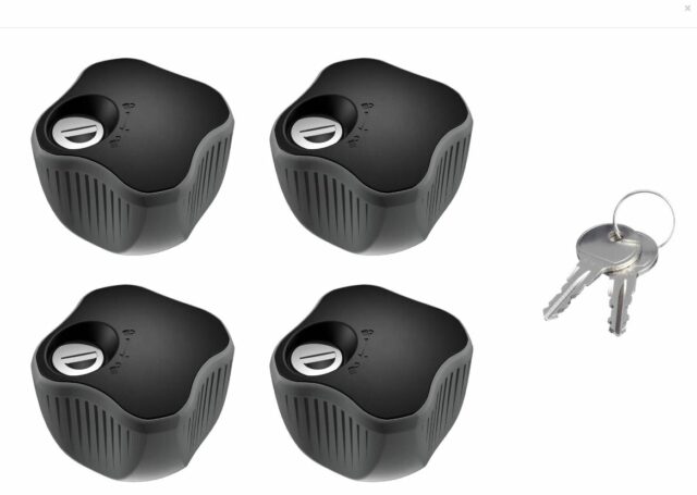 Thule 527010 Lockable Knobs (4 pack) - Roof Rack World