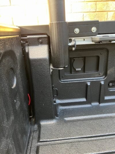 Ford Ranger Next Gen 2022 on Rear Trade Rack and Front Adaptor bar ...