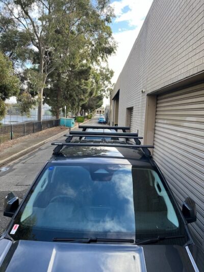 Ford Ranger Gen 2 July 2022on Dual Cab Rhino Rack Vortex 2500 Roof Rack ...