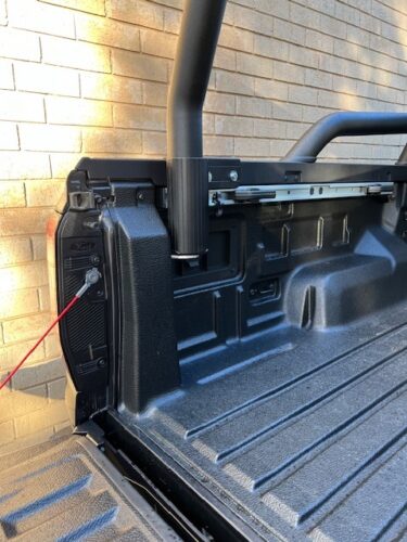 Ford Ranger Next Gen 2022 on Rear Trade Rack and Front Adaptor bar ...
