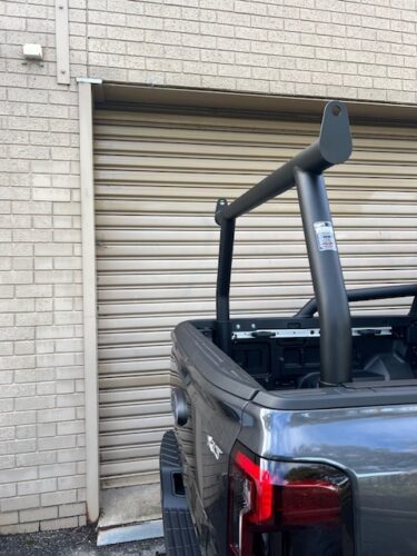 Ford Ranger Next Gen 2022 on Rear Trade Rack and Front Adaptor bar ...