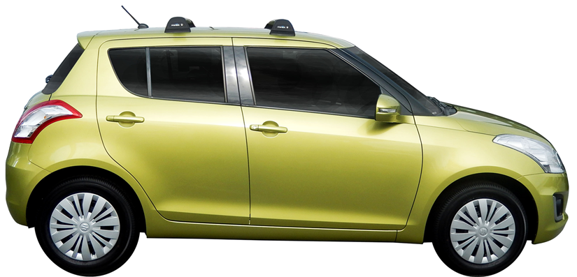 Suzuki Swift 5dr Hatch AZ 02/11-05/17 Yakima Roof Racks (pr) Black ...