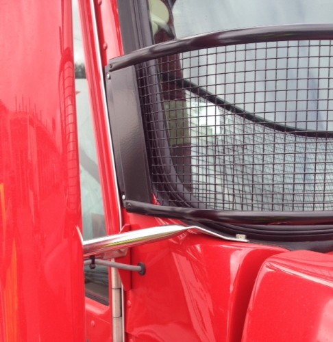 Kenworth T659 -T909 Black Windscreen Stone Guard - Roof Rack World