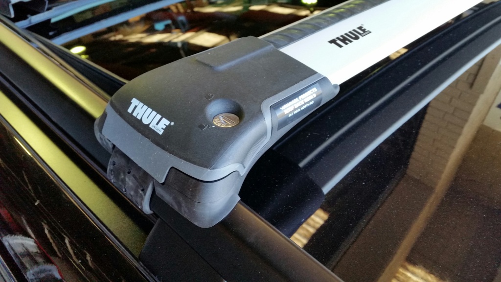 Toyota Prado 250 Series 2024 onwards Thule WingBar Edge Roof Racks (pr ...