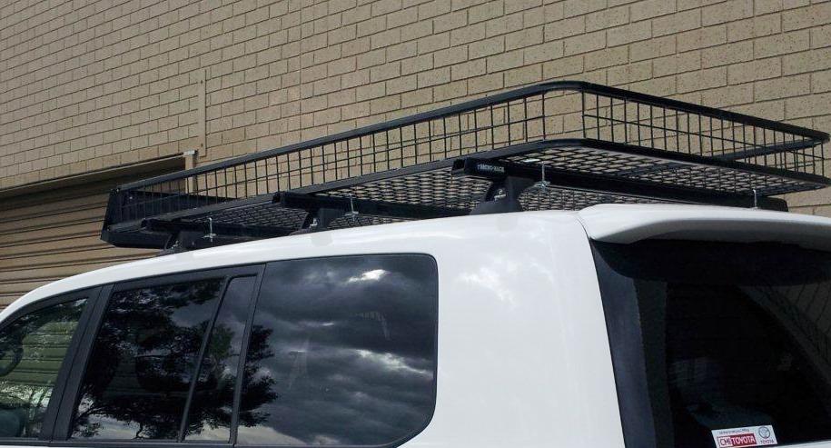 Steel Mesh Tray / Basket Outback 2000 x 1000 x 140mm - Roof Rack World