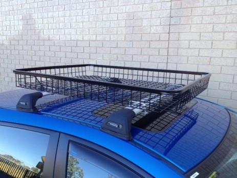 Steel Mesh Luggage Tray / Basket Medium 1300 x 1000 x 120mm - Roof Rack ...