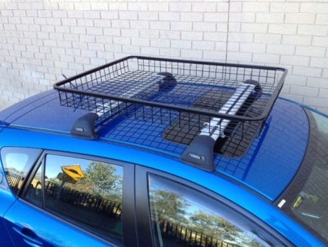 Steel Mesh Luggage Tray / Basket Medium 1300 x 1000 x 120mm - Roof Rack ...