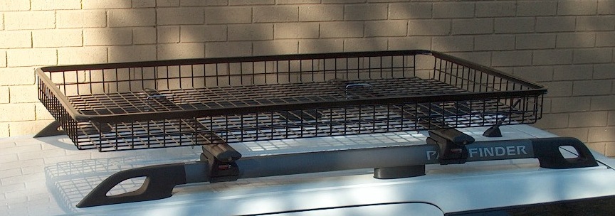 Steel Mesh Luggage Tray / Basket Large 1600 x 1000 x 120mm - Roof Rack ...