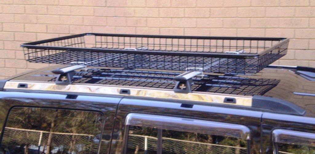 Steel Mesh Luggage Tray / Basket XLarge 1600 x 1200 x 120mm - Roof Rack ...