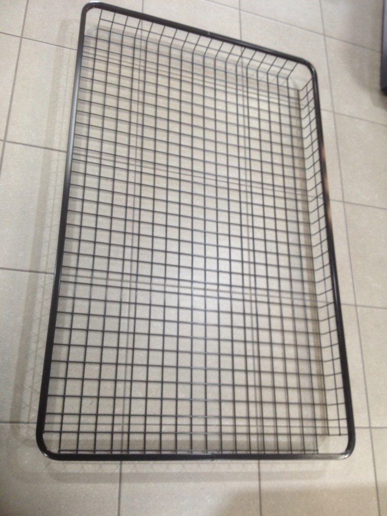Steel Mesh Luggage Tray / Basket Narrow 2200 x 450 x 120mm - Roof Rack ...