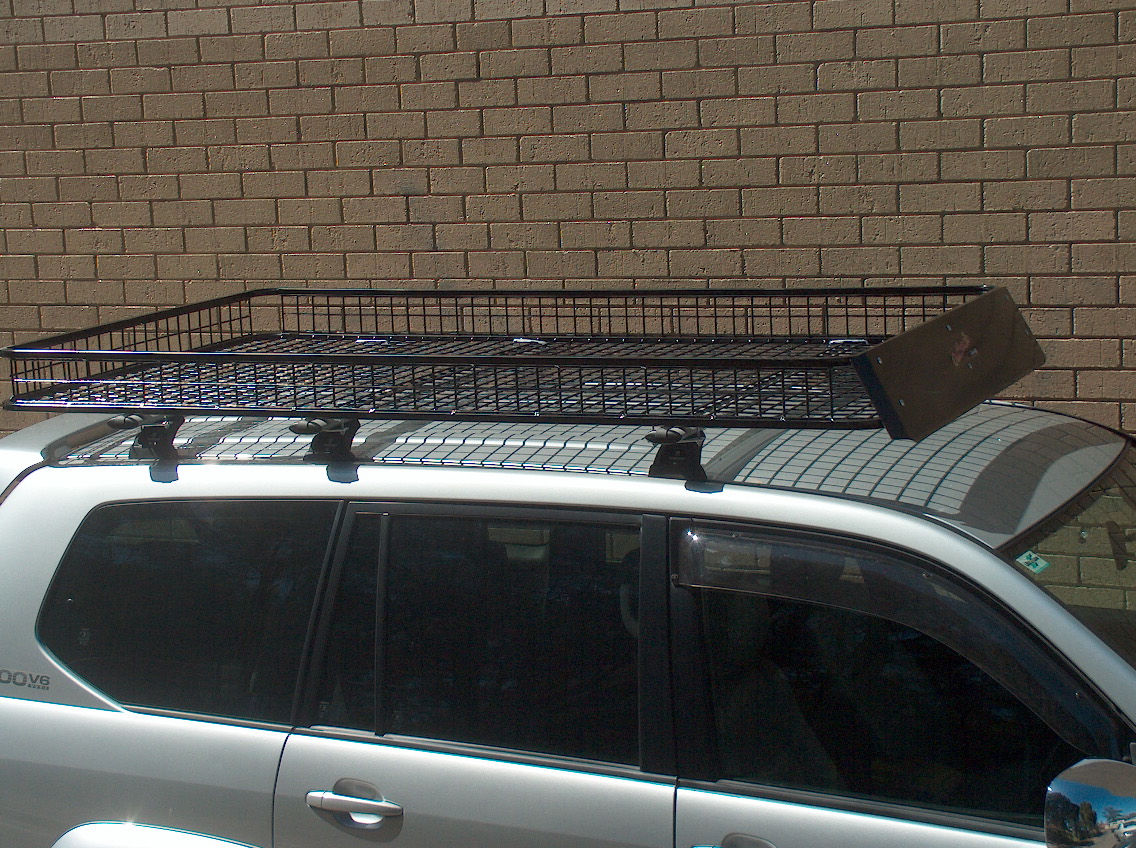 Steel Mesh Tray / Basket Outback 2000 x 1200 x 140mm - Roof Rack World