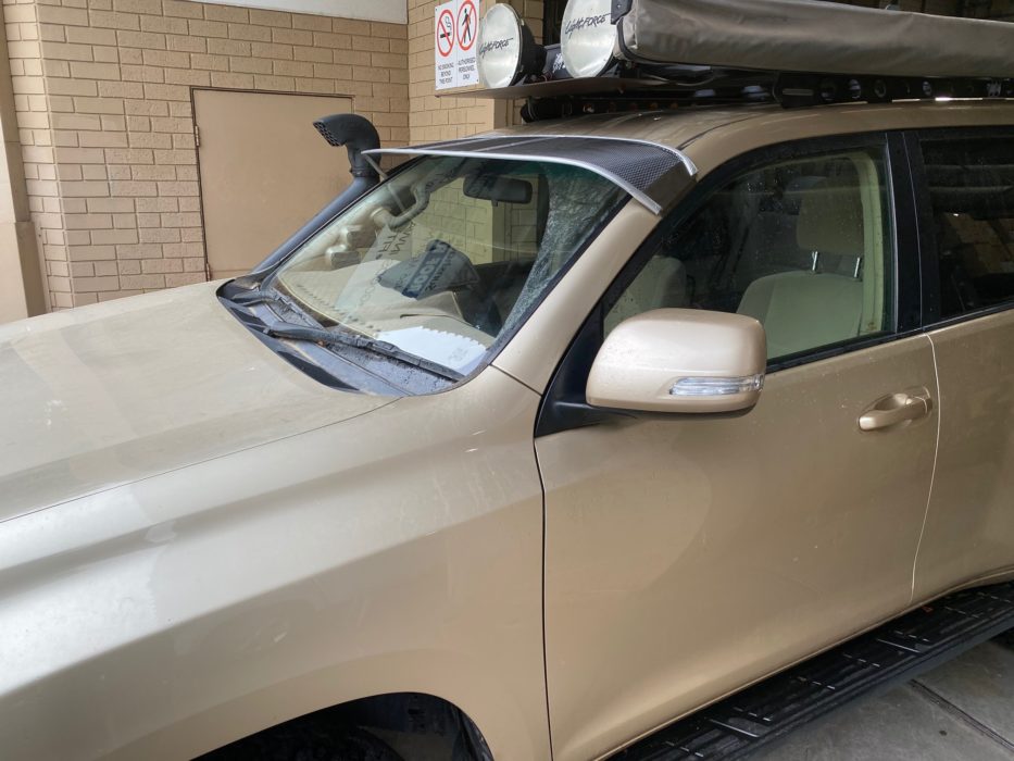 Toyota Prado 150 Series 2009 - 2024 Mesh Windscreen Sunvisor - Roof ...