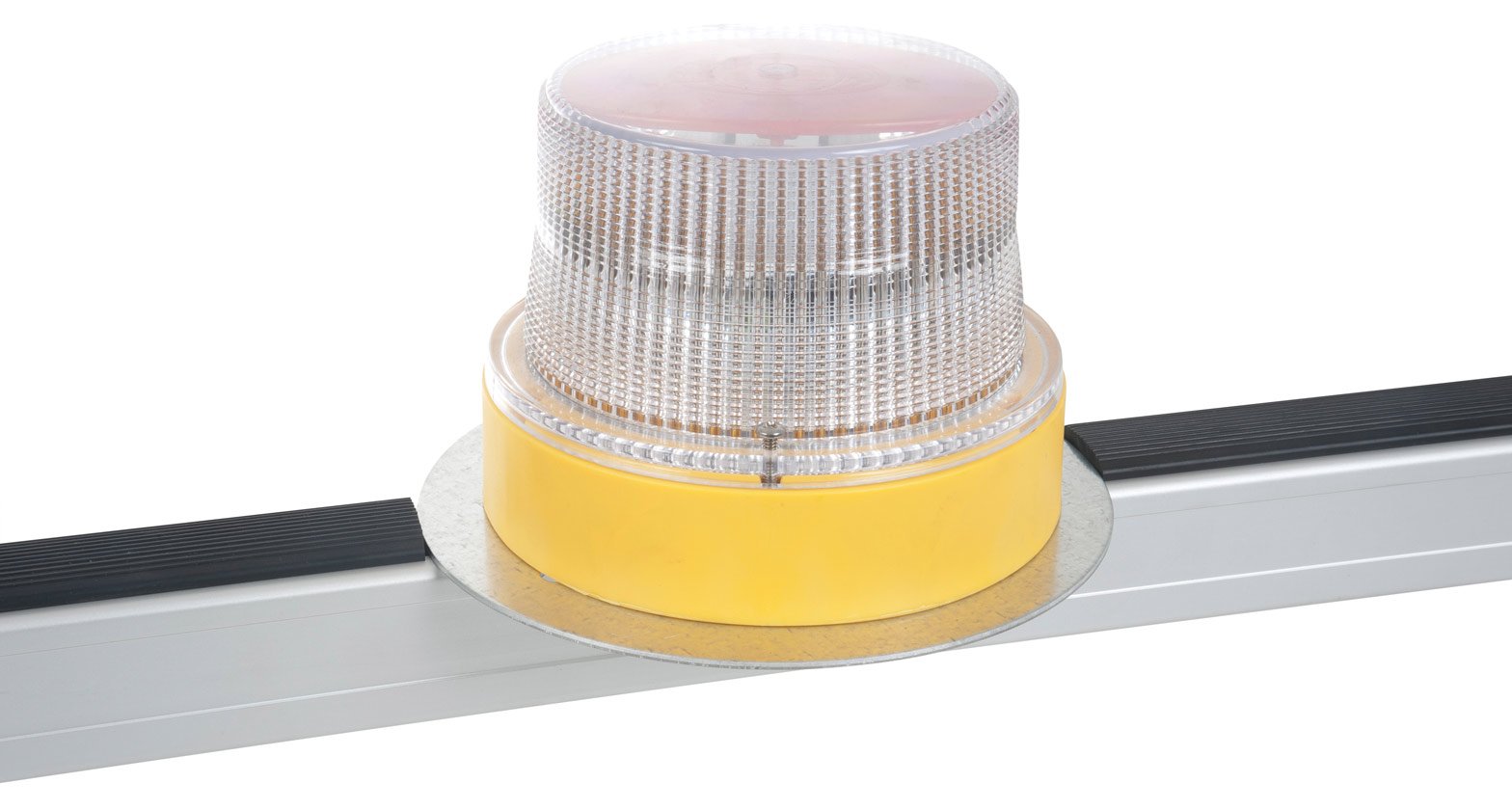 Alloy Beacon Plate for Rotating Lights fits Rhino-Rack Heavy Duty Bar ...