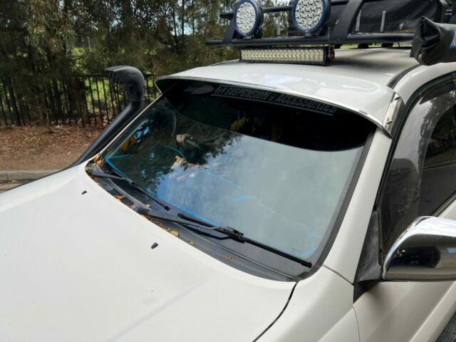 Nissan MQ-GQ Patrol 1980-1997 Solid Windscreen Sunvisor - Roof Rack World