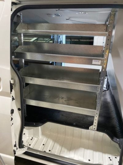 Shelving Kit Toyota Hiace LWB 06/19on 2 bays - 1x 1030mm, 1x 830mm ...