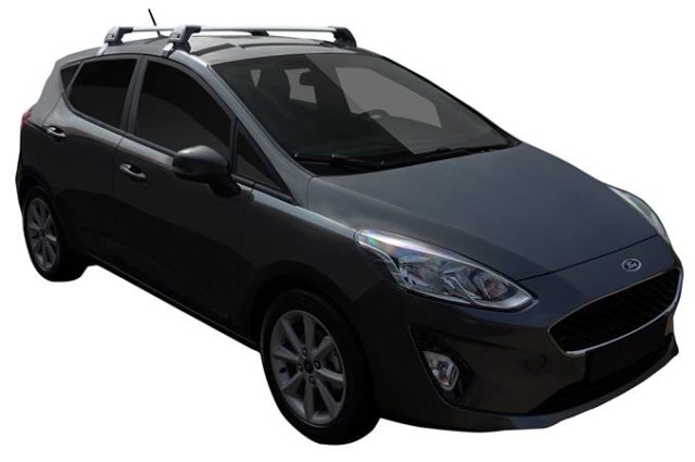 Ford Fiesta 5dr Hatch 08/17on Yakima Flush Bar Roof Racks (pr) Black ...
