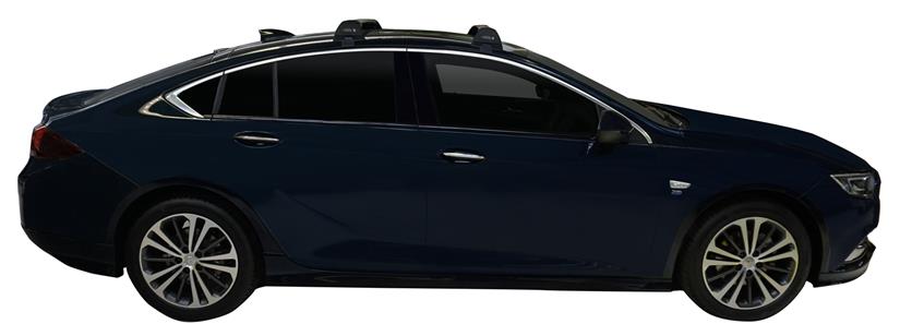 Holden Commodore ZB 5dr Hatch 02/18on Yakima Flush Bar Roof Racks (pr ...