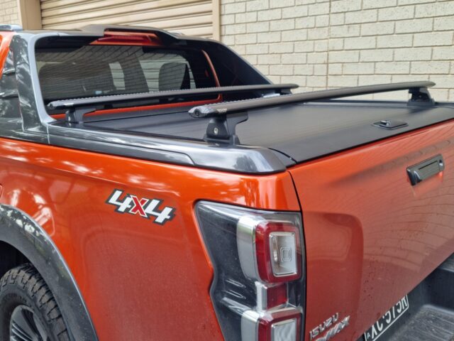 Isuzu D-Max Gen3 2020 - 2024 X-Terrain Black Rhino-Racks to fit rear ...