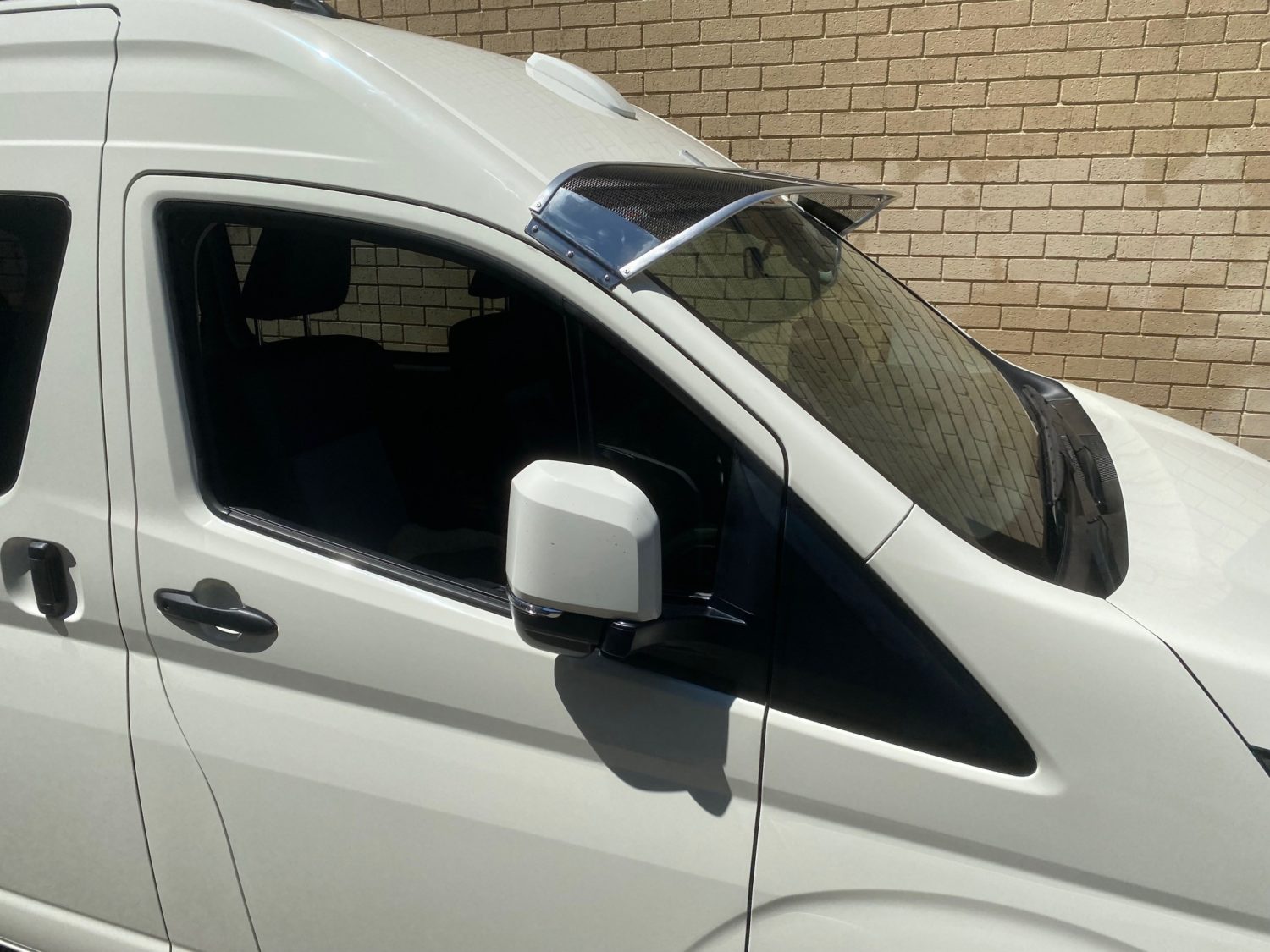 Toyota Hiace Van LWB & SLWB 2019onwards Mesh Windscreen Sunvisor - Roof ...