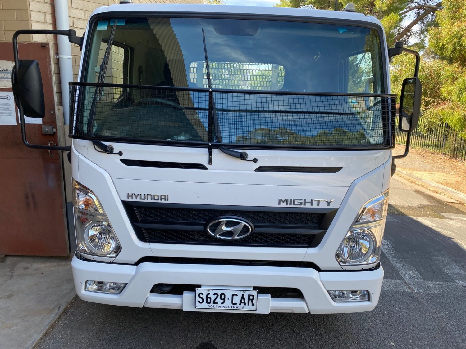 Hyundai Mighty 2018on Black Windscreen Stone Guard - Roof Rack World