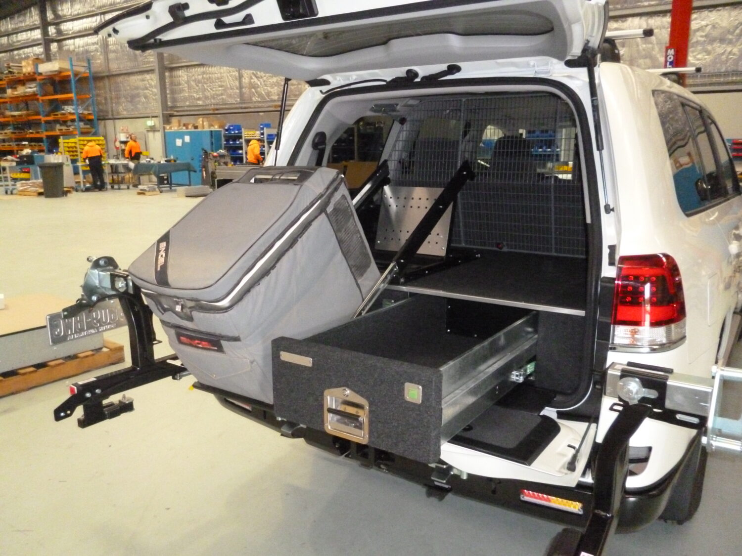 Twin Drawer Storage System & Wing Kit Combo (900mm) (COMBO900) - Roof ...