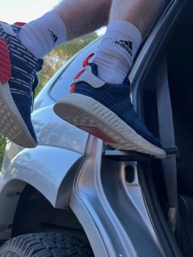 Car Door Folding Foot Step - Hook - Roof Rack World