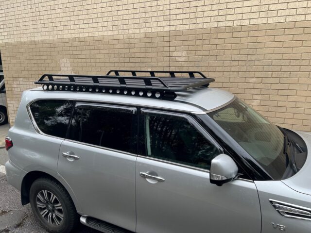 Nissan Patrol Y62 FaceLift 2021-on Rhino-Rack Pioneer Tradie with ...