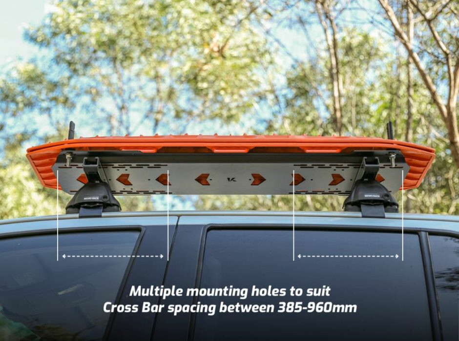 Maxtrax & TRED Mounting Board to suit Cross Bars Kaon KS0289 - Roof ...
