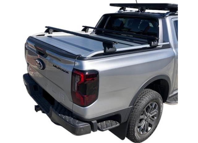 Ford Ranger Next Gen WildTrak July 2022 on Yakima Trim HD Tub Racks (2) with HD Legs (9812105 ...