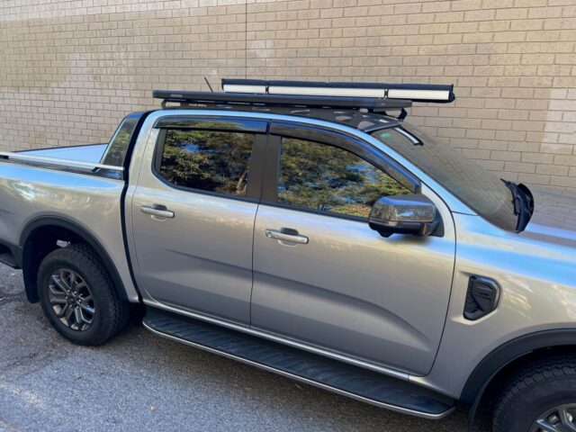 Ford Ranger Next Gen Widtrak July 2022on Dual Cab Yakima RuggedLine ...