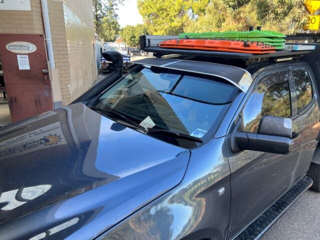 Ford Ranger Next Gen 2022 onwards Mesh Windscreen Sunvisor (H31) - Roof ...