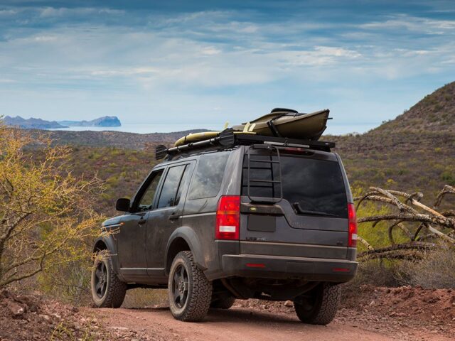 Front Runner LAL0004 Discovery 3/4 LR3/LR4 Rear Door Ladder - Roof Rack ...