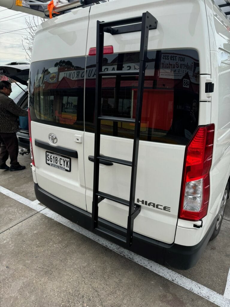 Front Runner LADD019 Universal Medium (6 steps 1780mm) Rear Door Ladder - Roof Rack World