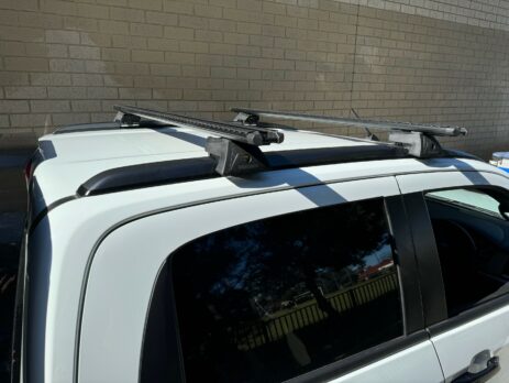 Isuzu DMax XTerrain 2020 - on with Flush Rails Yakima Trim HD Bars ...