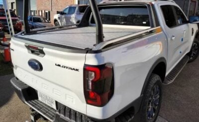 Ford Ranger Wildtrak 2022on Next Gen Rear Roller Shutter Trade Rack ...