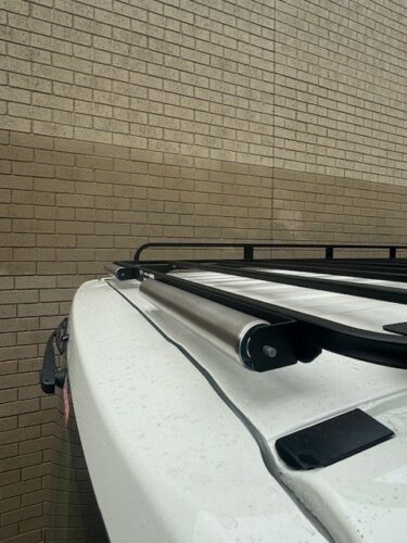 Renault Trafic Lwb 2014 On Wedgetail Commercial Max Tradesman Roof Rack