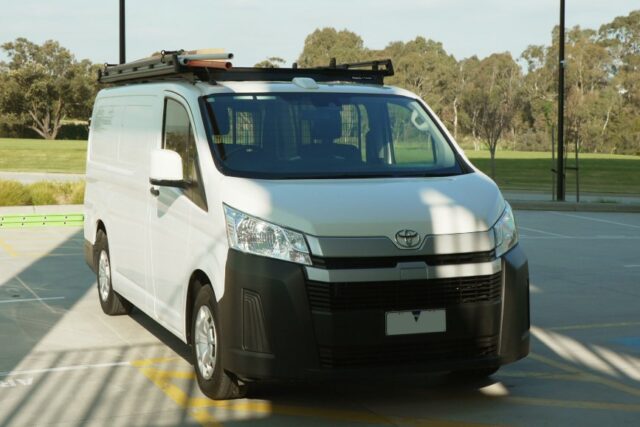 Toyota Hiace LWB 2019 - On Wedgetail Trade Rack (3000x1600mm) (with ...