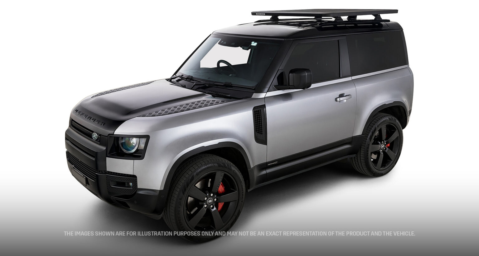 Land Rover Defender 110 2020 on with factory tracks Pioneer 6 Platform ...