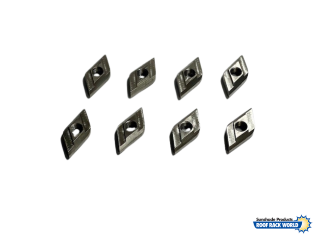 Stainless steel channel nuts M10 (8 Pack) suits Rhino Rack Pioneer 6 ...