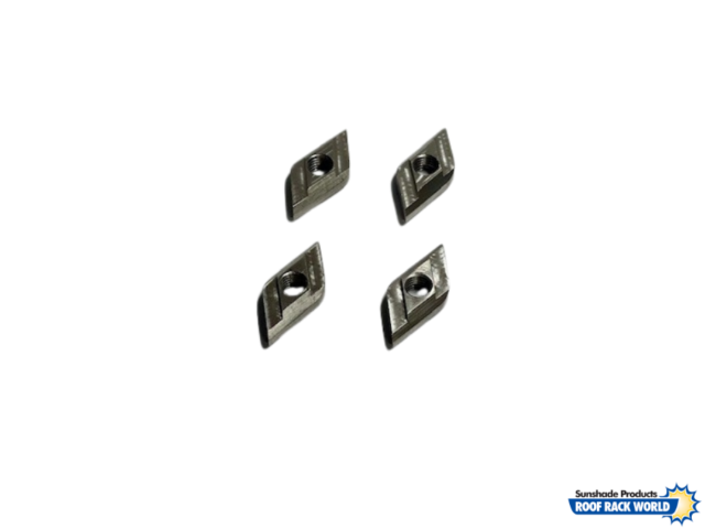 Stainless steel channel nuts M10 (4 Pack) suits Rhino Rack Pioneer 6 ...