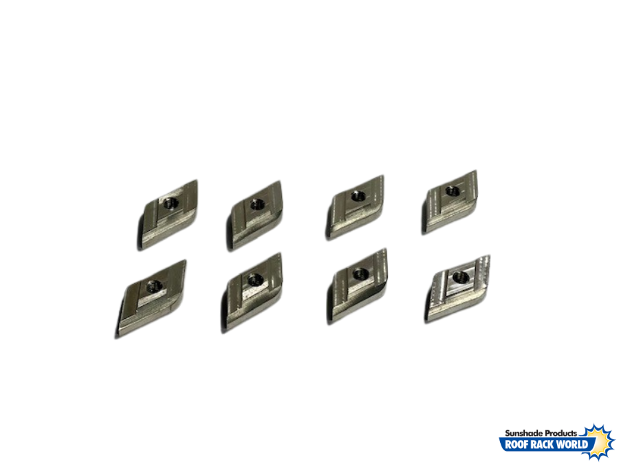 Stainless steel channel nuts M6 (8 Pack) suits Rhino Rack Pioneer 6 ...