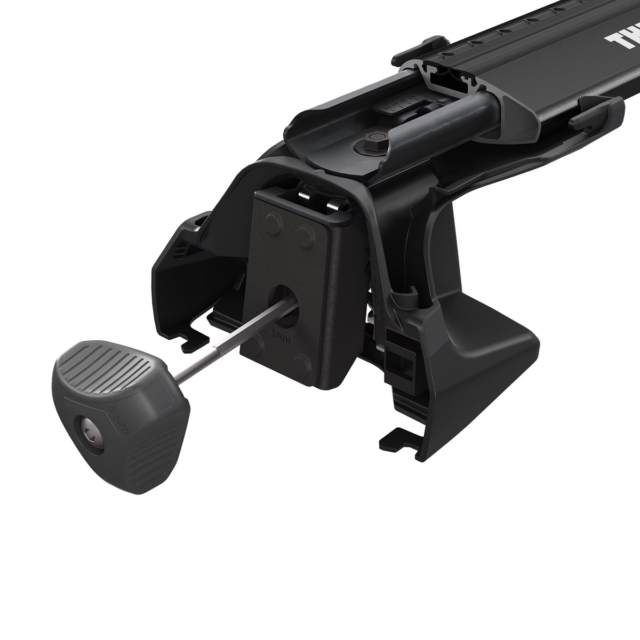 Mercedes GLE 2015 - 2019 (naked roof) Thule WingBar Edge Roof Racks (pr ...