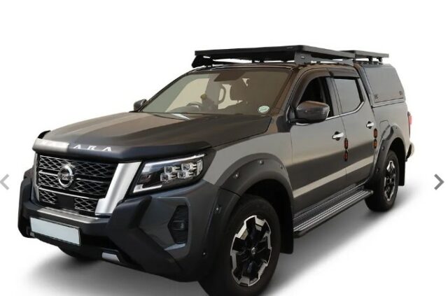 Nissan Navara Pro 4X Warrior (2021-Current) Slimline II Roof Rack Kit ...