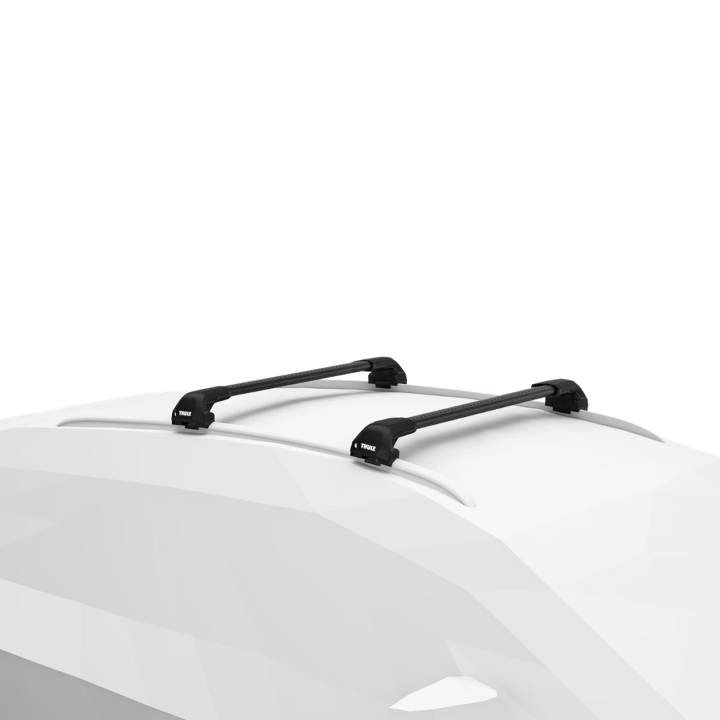 BMW X4 5dr SUV 2019- On Thule Wingbar Edge Roof Racks (pr) Black ...