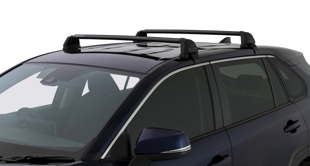 Toyota Rav4 2019on (no factory rails) Rhino-Rack Vortex Flush Black 2 ...