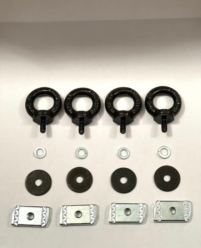 Roof Rack Eye Bolts 6mm male (4 Pack) - Roof Rack World