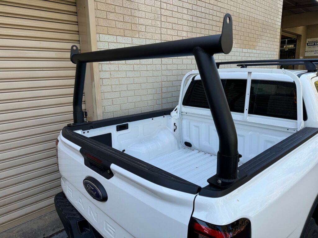 Ford Ranger Next Gen XL 2022on 76mmTrade Rack Top Sill Mounted (rear ...
