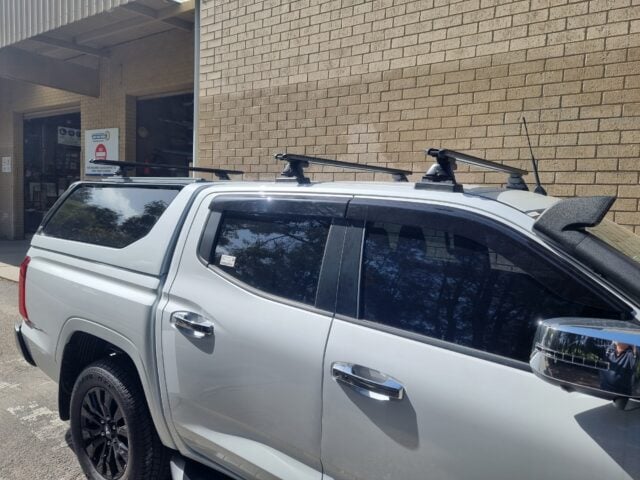Mitsubishi Triton MV Dual Cab (GLX,GLX+,GLS) with Maxliner Canopy Trim ...