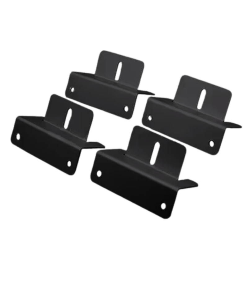 Solar Panel Mounting aluminum Z Brackets for Roof Racks - Large - Roof ...